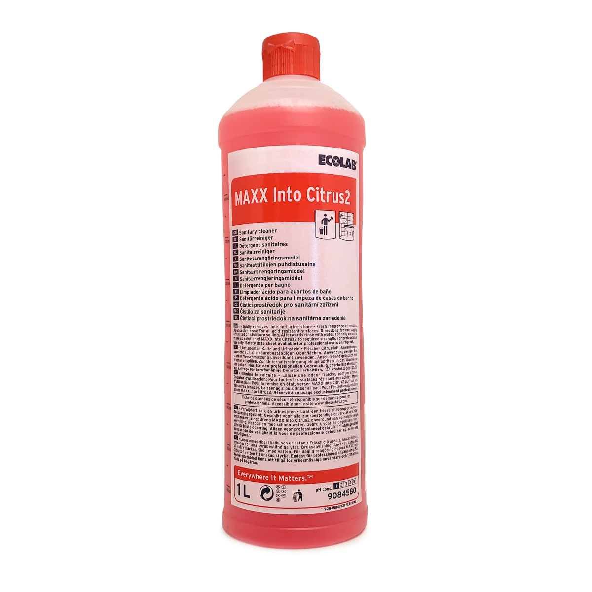 Ecolab MAXX Into Citrus2 1L - SANITETSRENS - R1 WEBSHOP