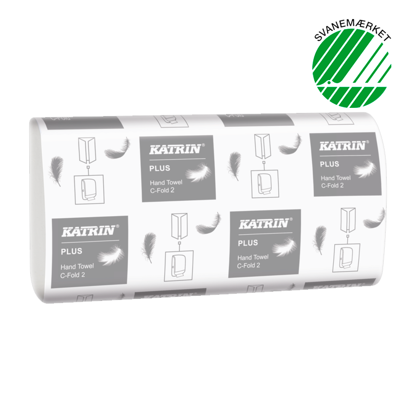 Katrin PLUS C-Fold 2lag håndklædeark - Papirhåndklæder - R1 WEBSHOP